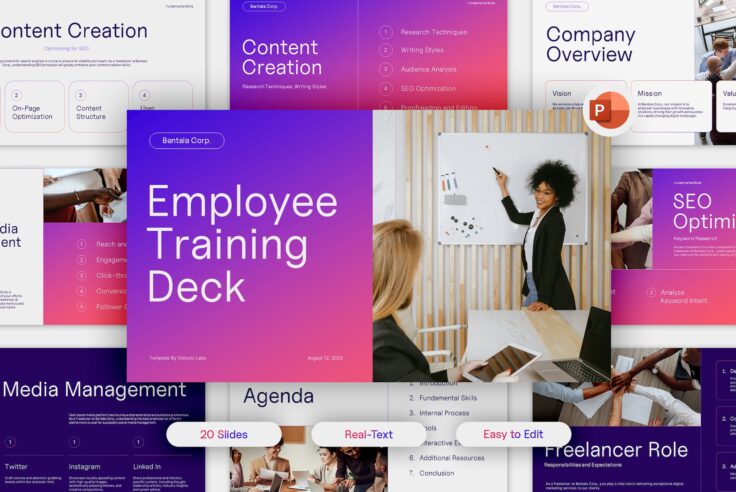 40+ Best Training & eLearning PowerPoint Templates (Education PPTs ...