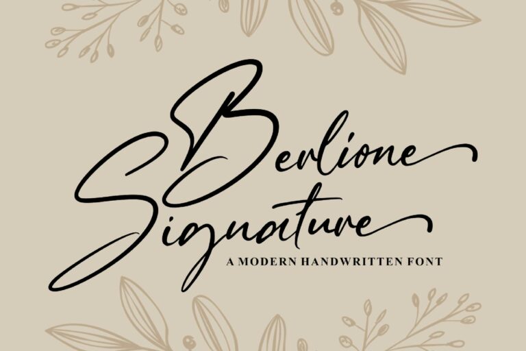 25+ Font Tanda Tangan Terbaik (Untuk Word, Email & Lainnya) - desainae.com