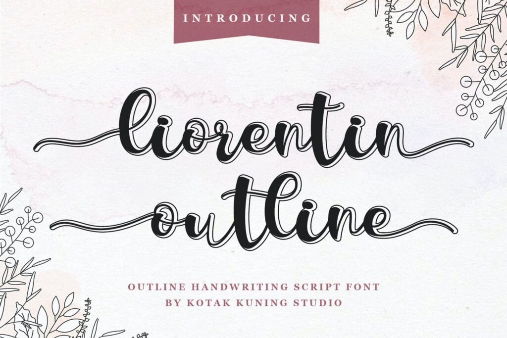 30 Best Outline Fonts 2022 Design Shack