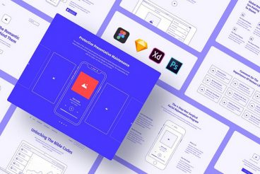 40+ Website Wireframe Templates (For Sketch, Photoshop + More) | Design ...