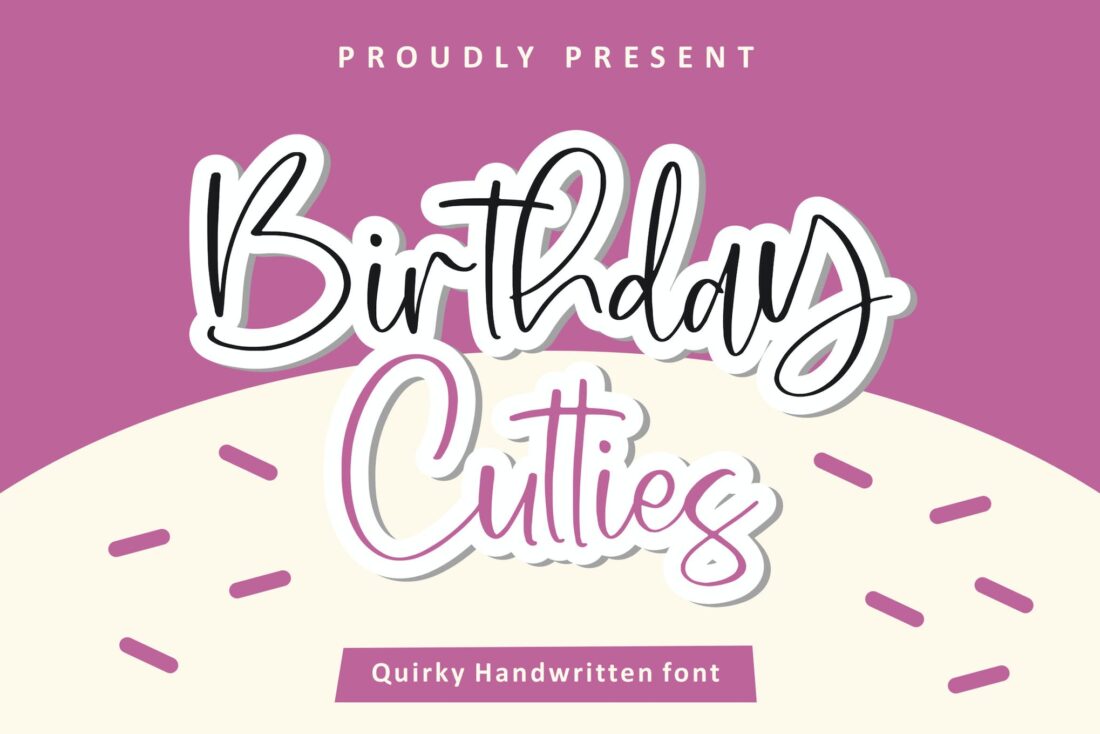 25+ Best Happy Birthday Fonts (+ Birthday Cake Fonts!) | Design Shack