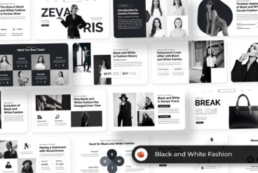 35+ Best Black & White PowerPoint Presentations | Design Shack