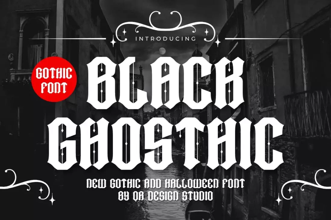 Black Gothic Font | Design Shack