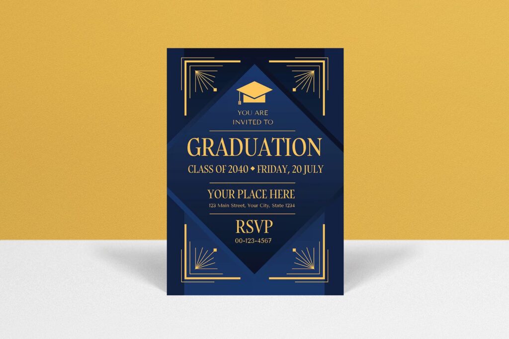 20+ Best Graduation Templates (Invitations, Announcements ...