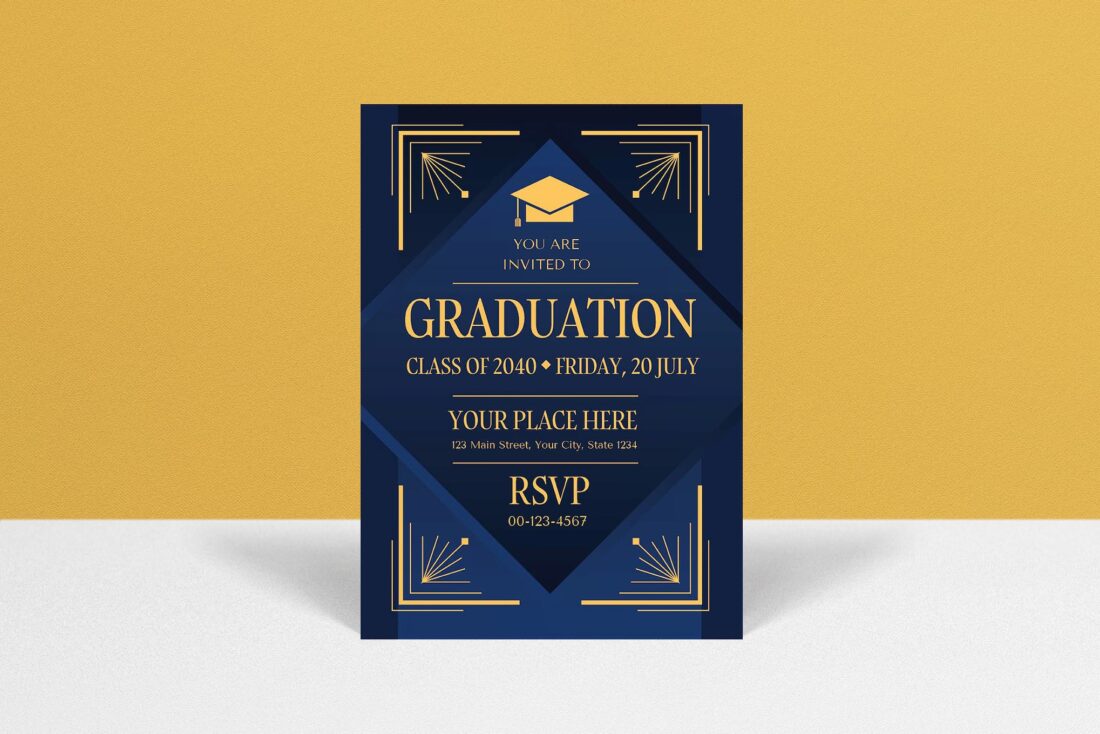 20+ Templat Wisuda Terbaik (Undangan, Pengumuman + Sertifikasi ...