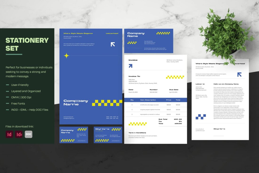 100+ Modern Stationery Templates 2025 | Design Shack