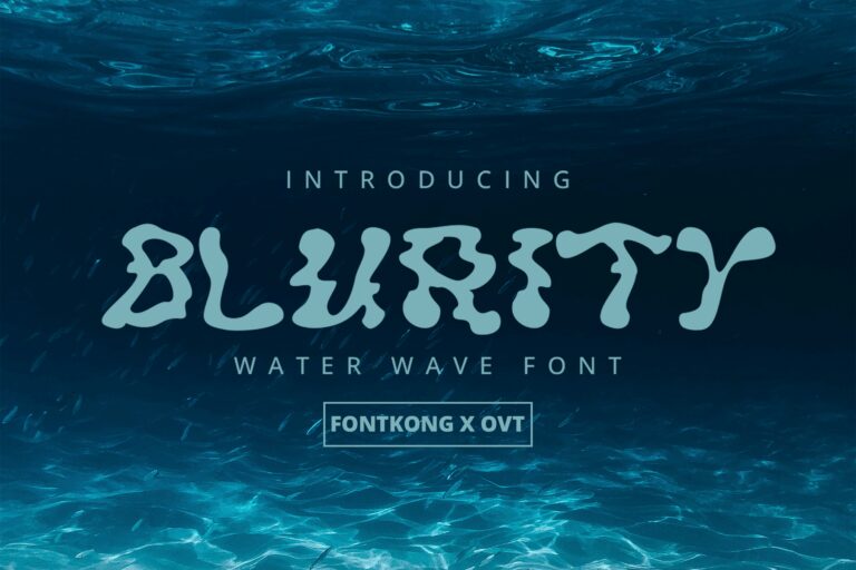 20+ Best Water Fonts (+ Fonts That Look Like Water) | Design Shack