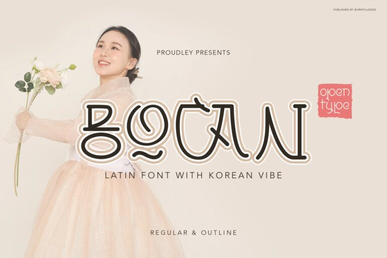 25+ Best Korean Fonts for Aesthetic Designs | Design Shack