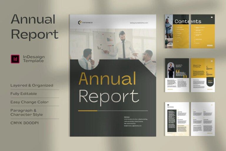 40+ Best Professional Business Report Templates (Word, PPT, InDesign ...