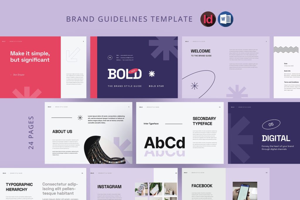 55+ Best InDesign Templates 2025 (For Brochures, Flyers, Books & More ...