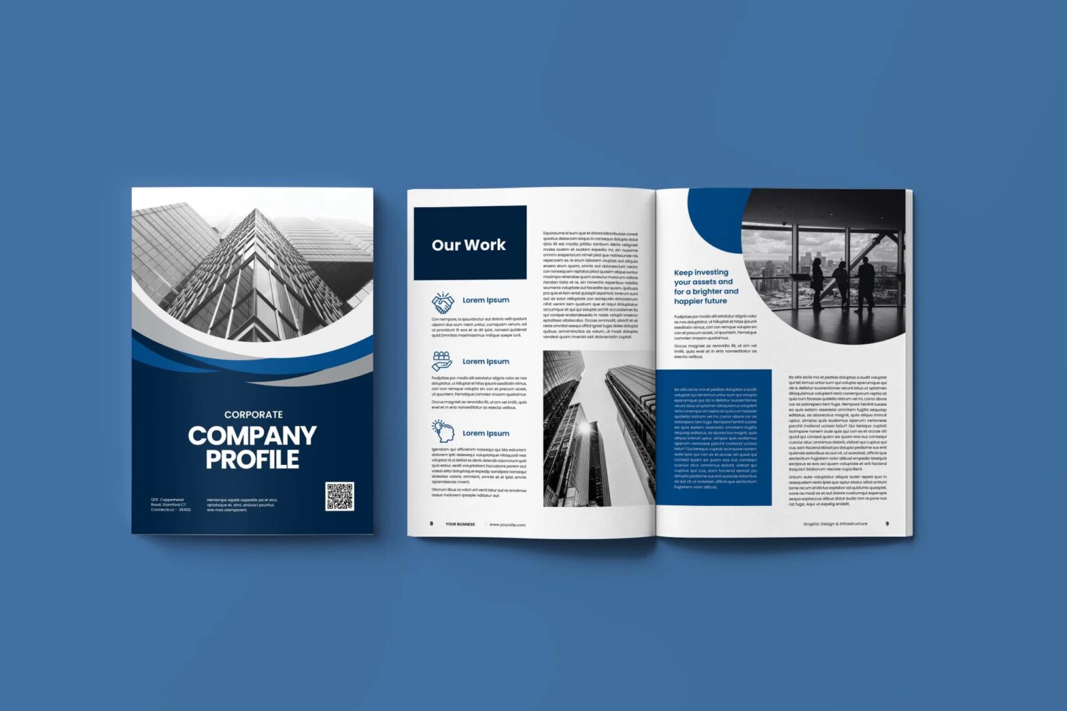100+ Modern Corporate Brochure Templates 2024 - Blog of Web Design ...