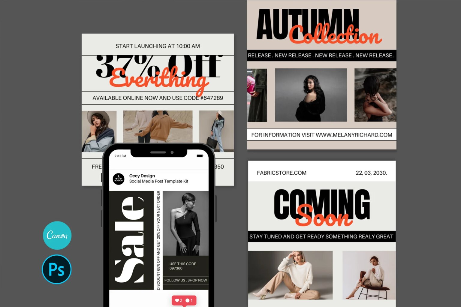 25+ Best Canva Social Media Templates (Instagram & More) | Design Shack