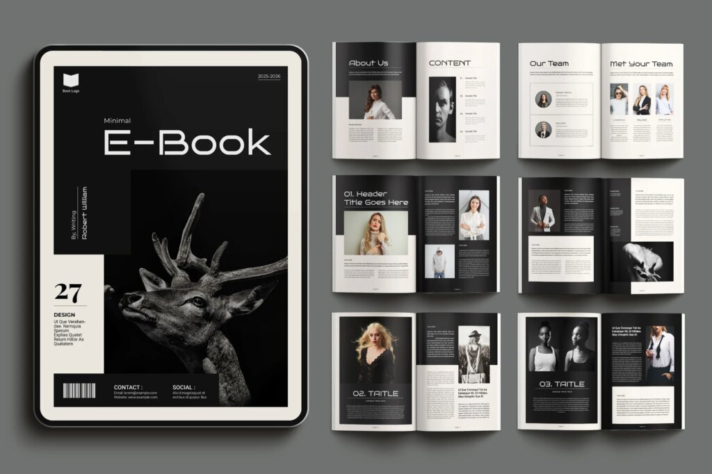 35+ Best Modern eBook Templates in 2025 (Free & Pro) | Design Shack