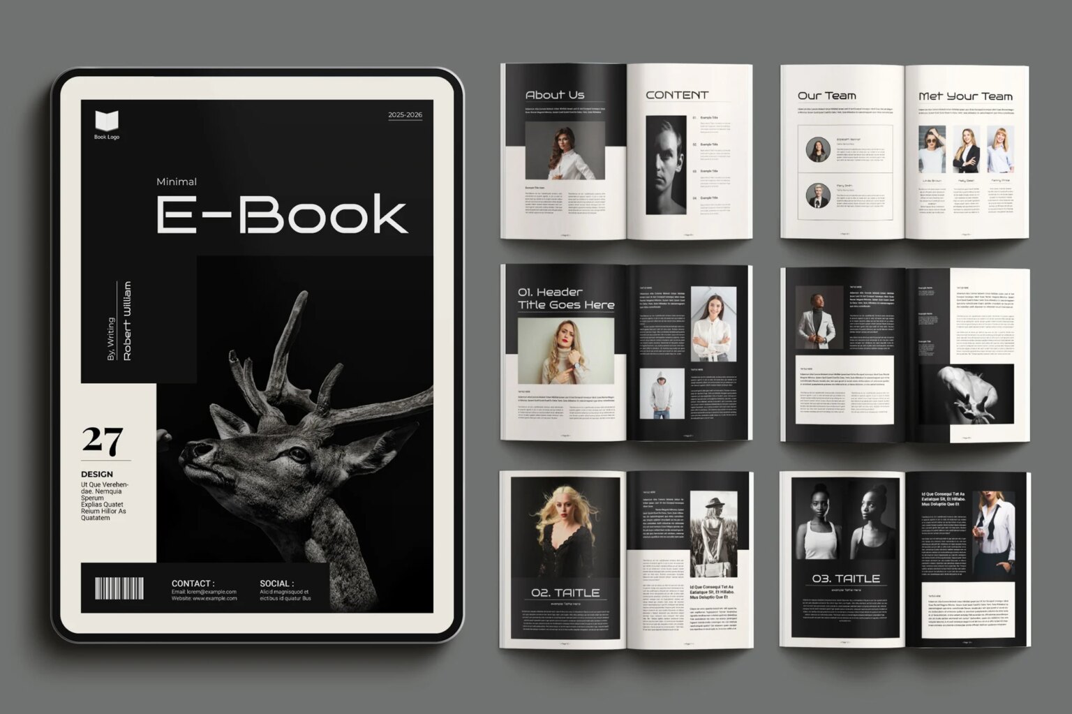 35+ Best Modern eBook Templates in 2025 (Free & Pro) | Design Shack