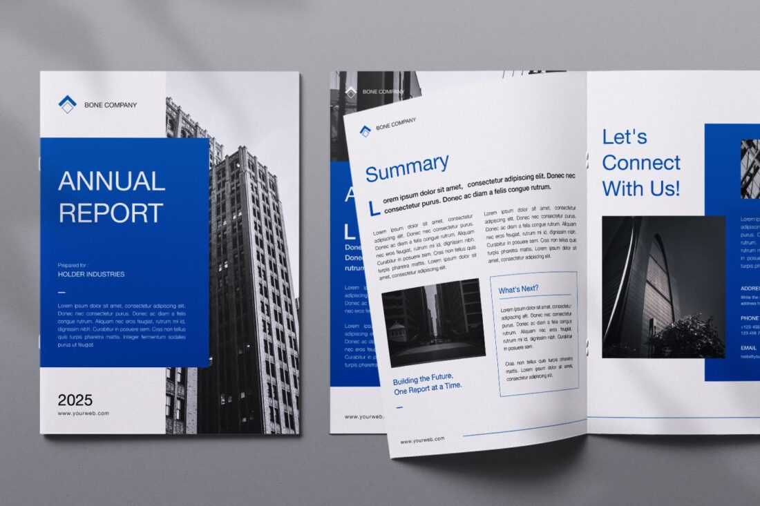 80+ Annual Report Templates (Word & InDesign) 2024 - Blog of Web Design ...