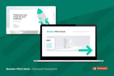 Booster Minimal Pitch Deck Template | Design Shack