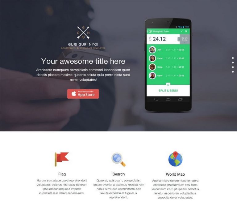 20+ Minimal Bootstrap Templates | Design Shack
