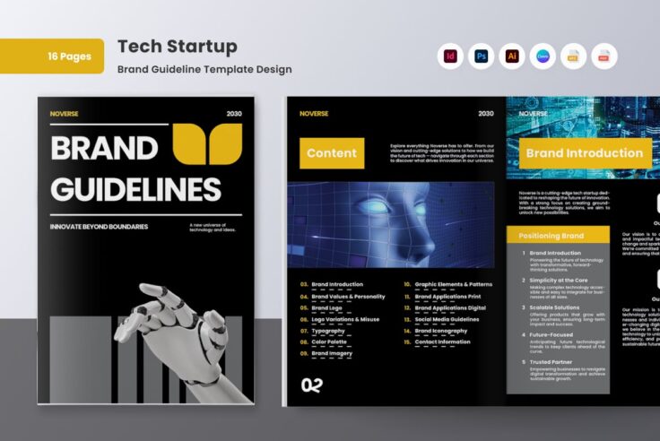 80+ Best Brand Manual & Style Guide Templates 2025 (Free + Premium ...