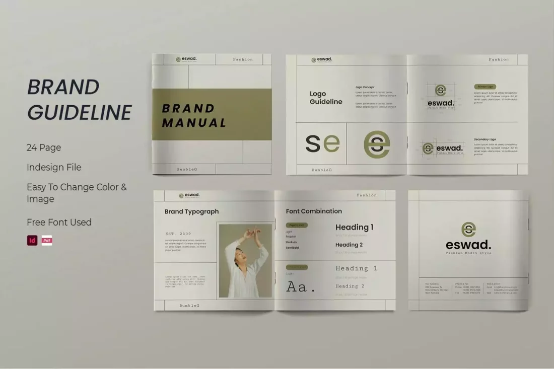 Brand Identity Guidelines Template | Design Shack
