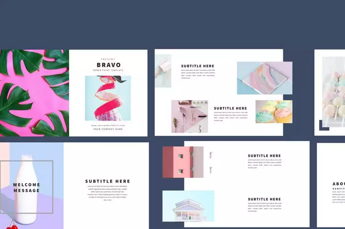 Bravo Clean Presentation Template | Design Shack