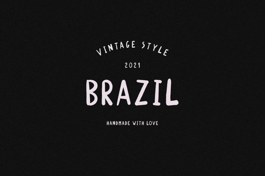 20+ Stunning Brazilian Fonts Full of Rhythm and Flair - Shack Design