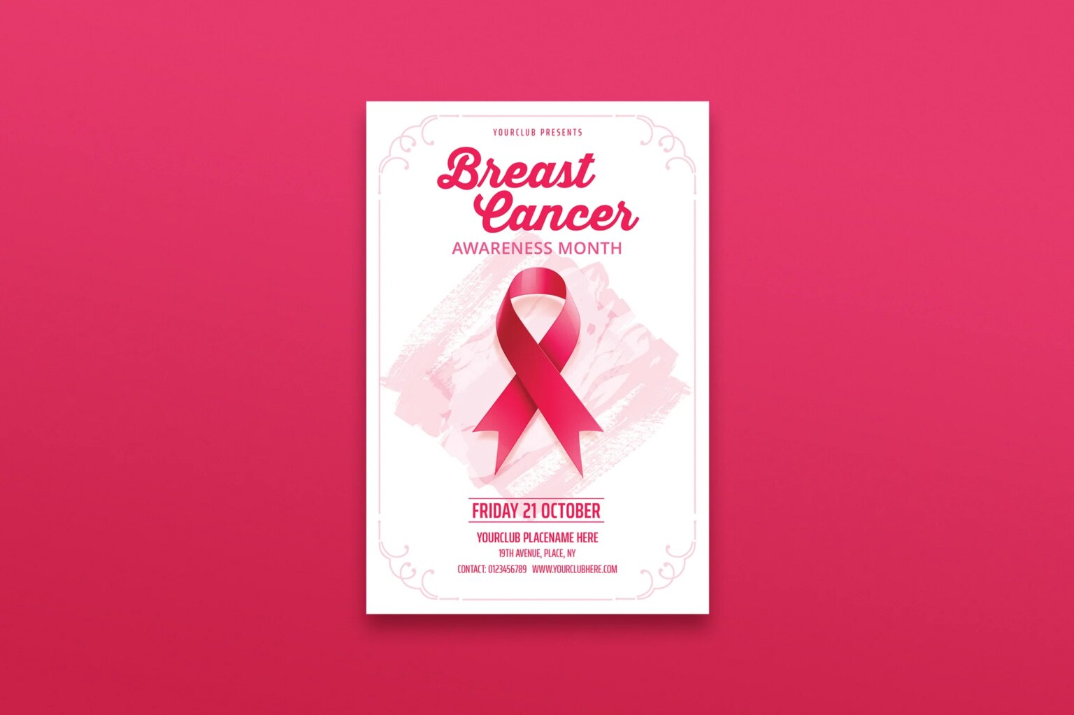 Designing for Breast Cancer Awareness Month: Templates, Graphics & More ...