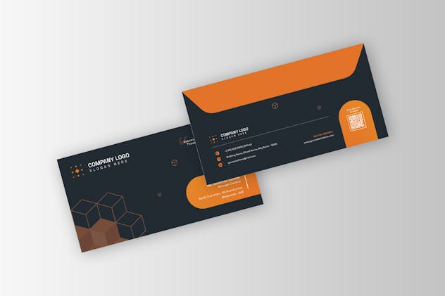 BrightSun Corporate Envelope Template | Design Shack