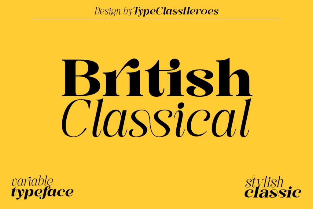25+ Best Classic Fonts for a Timeless Design | Design Shack