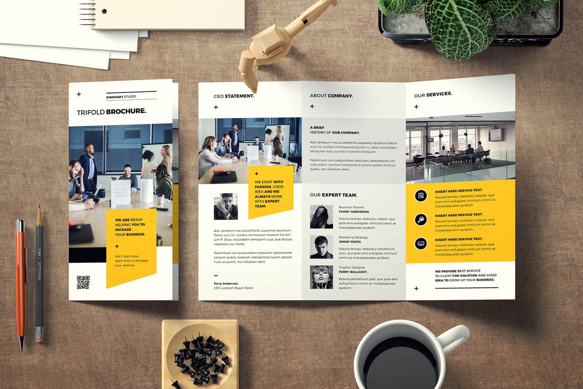 Creative Tri-Fold Brochure Template | Design Shack