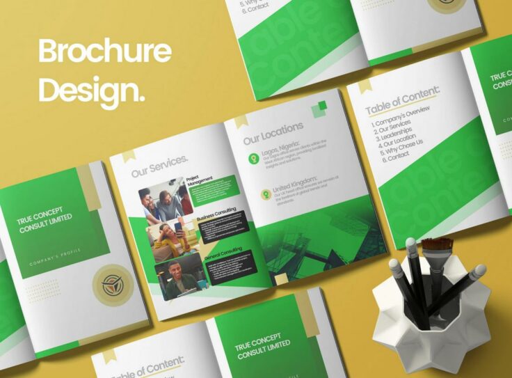 Brochure Design Ideas & Inspiration for 2025 | Design Shack