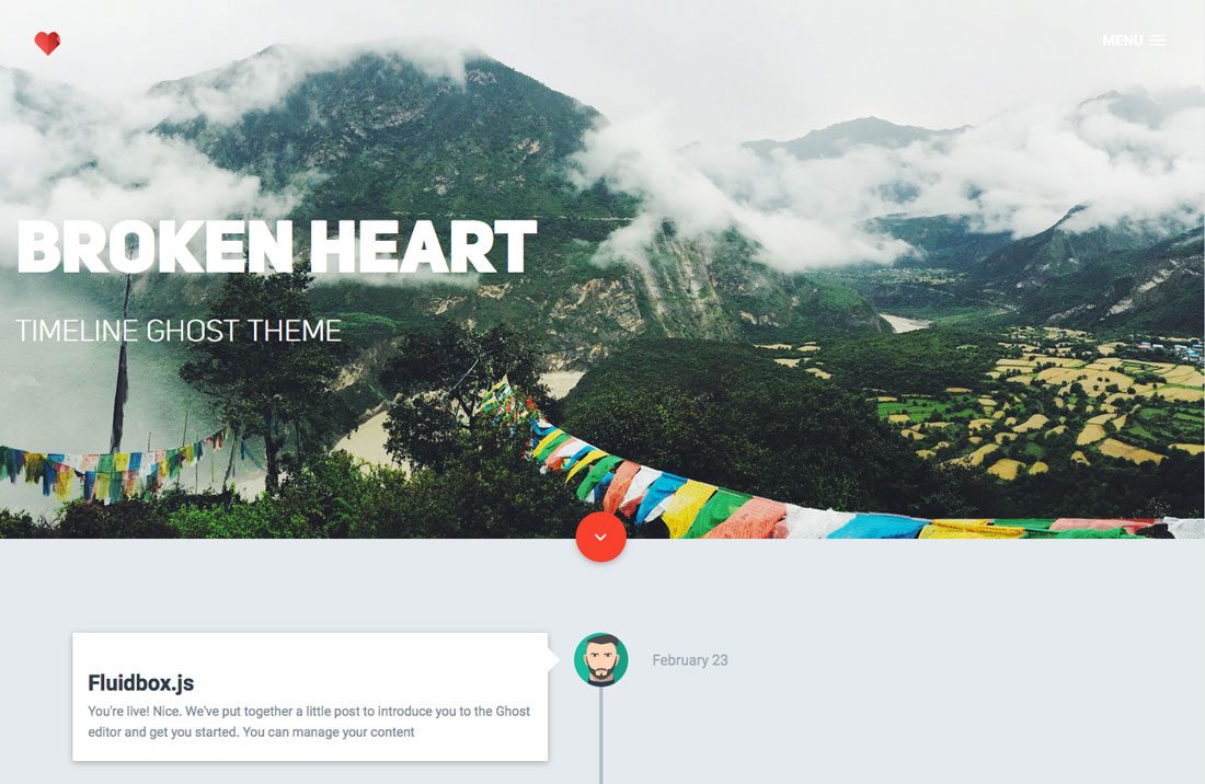 30 Beautifully Designed Ghost Themes | Design Shack