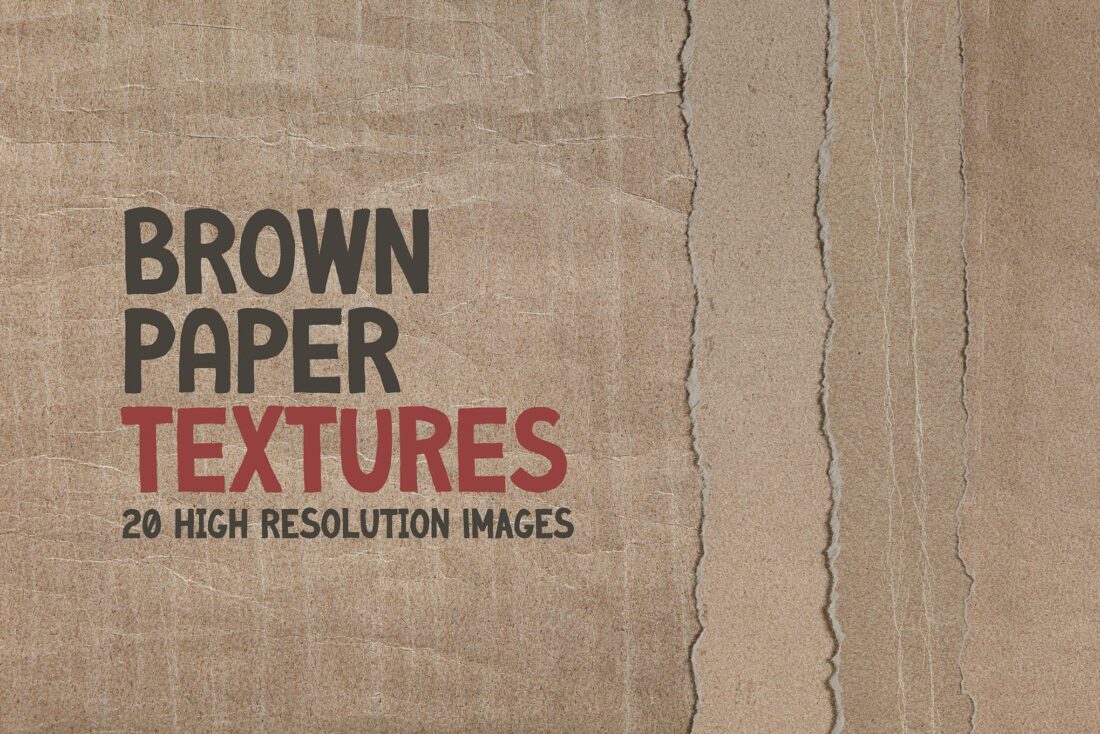 25+ Best Paper Textures (Ripped, Torn, Vintage, Watercolor & Folded ...