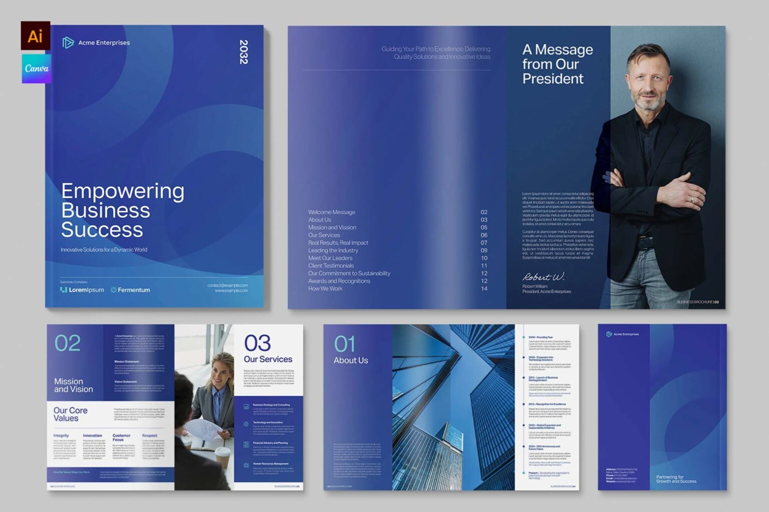 20+ Best Canva Brochure Templates (Tri-Fold & More) | Design Shack