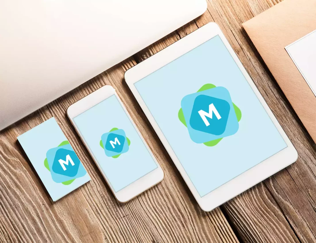 Business Card & Apple Devices Mockup | Design Shack