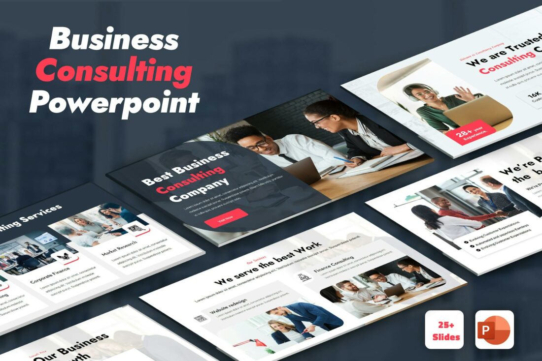 30+ Best Consulting + Management PowerPoint Templates 2024 | Design Shack