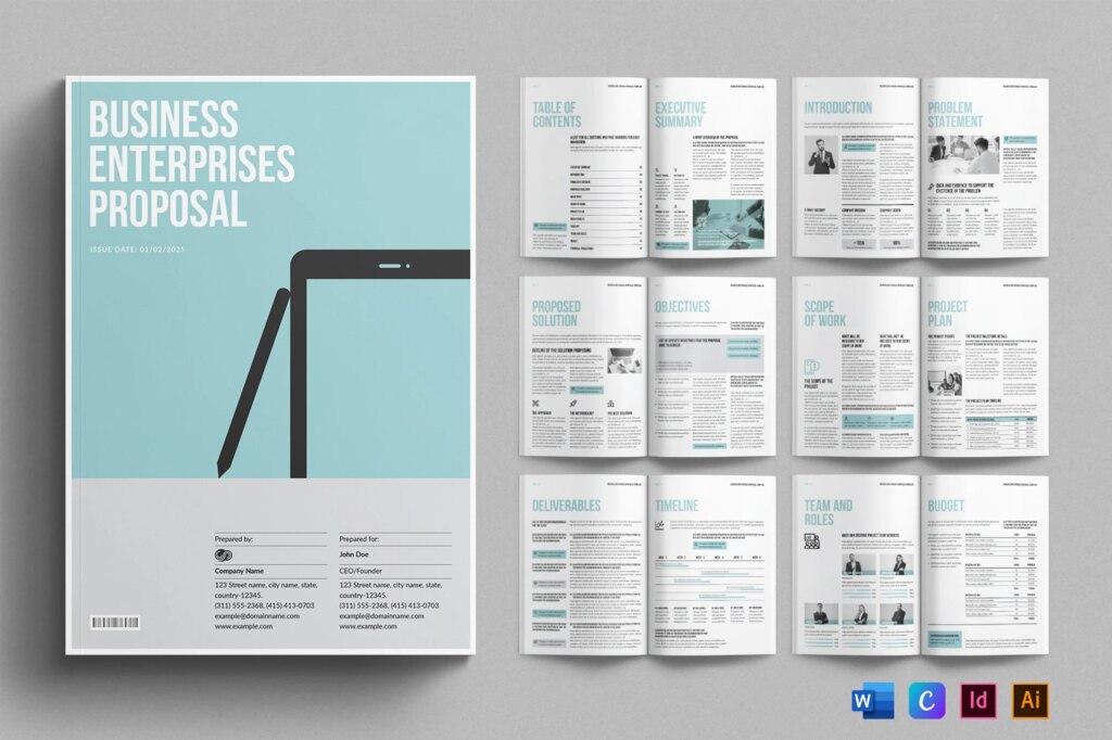 40+ Best Business Proposal Templates (With Creative Designs) | Design Shack