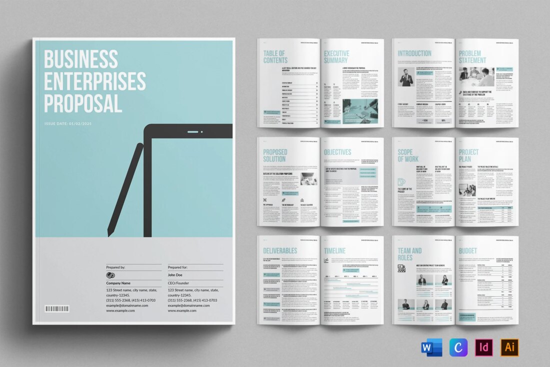 40+ Best Business Proposal Templates (With Creative Designs)