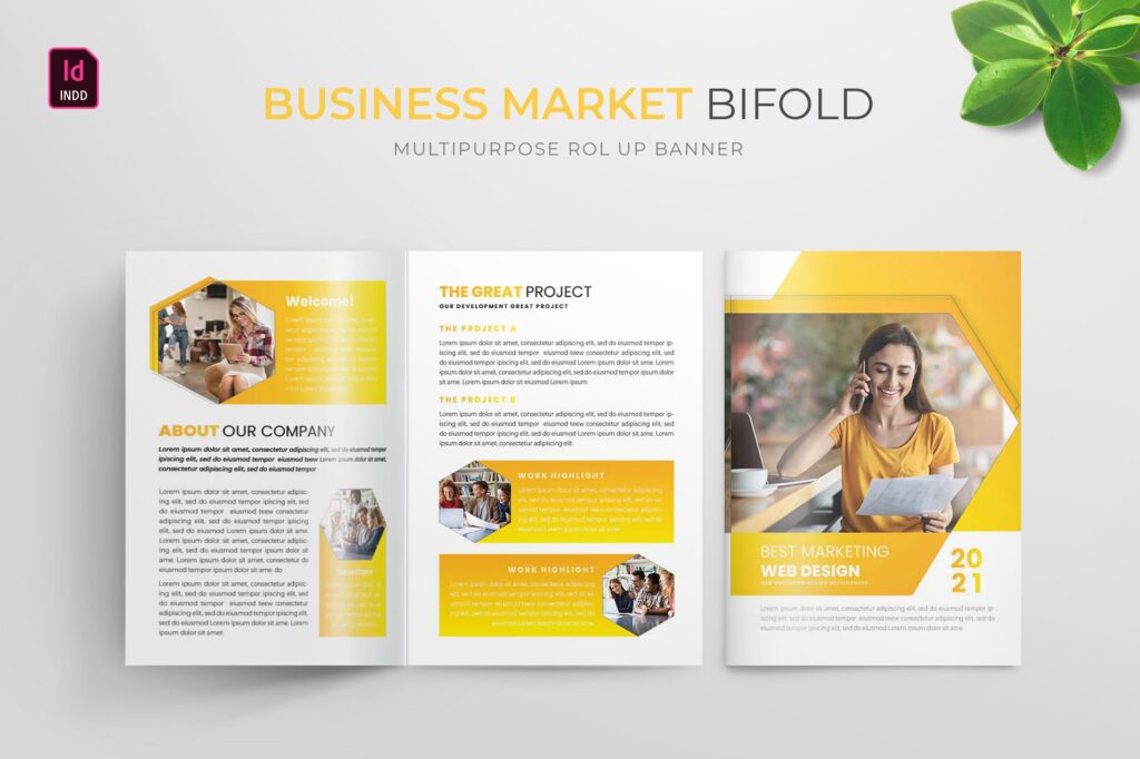 40+ Best Marketing & Sales Brochure Template Examples | Design Shack