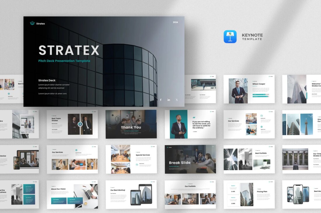 70+ Keynote Business Slide Templates 2024 | Design Shack