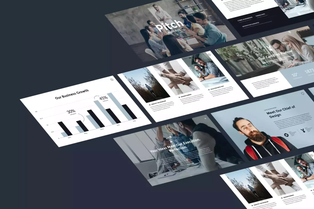 Business Pitch Presentation Template | Design Shack