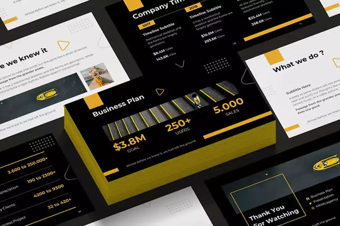 Business Plan Presentation Template | Design Shack Business Plan Presentation Template | Design Shack
