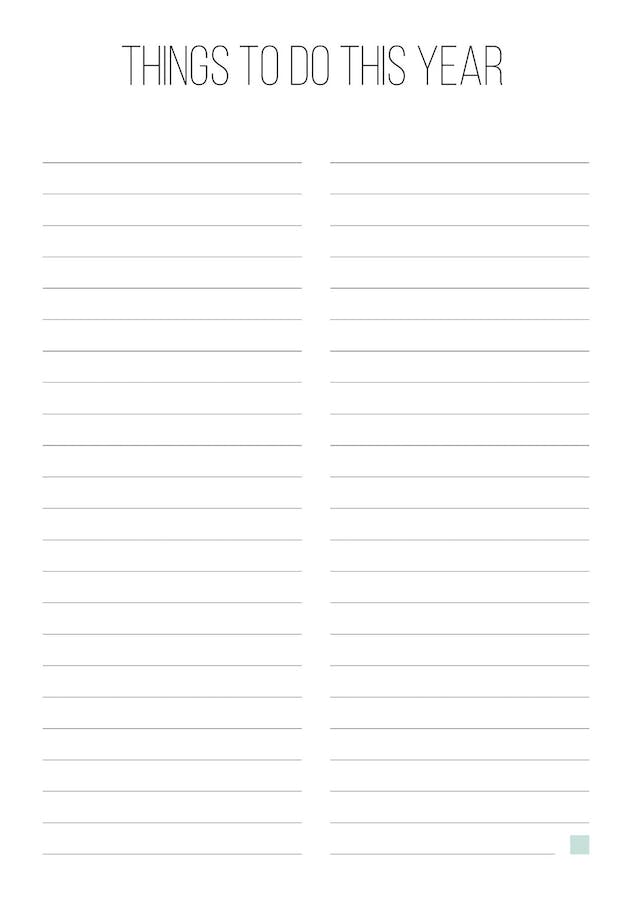 Business Planner Template | Design Shack