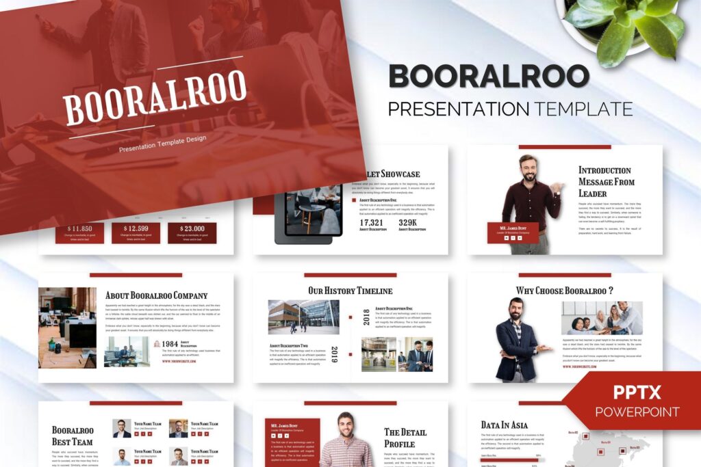 30+ Template PowerPoint Bisnis & Pemasaran 2024 - desainae.com