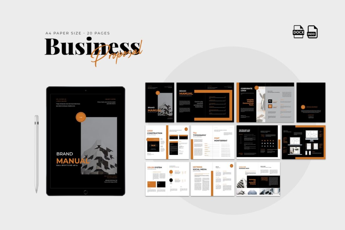 35+ Best InDesign Proposal Templates (Business + Project Proposals ...