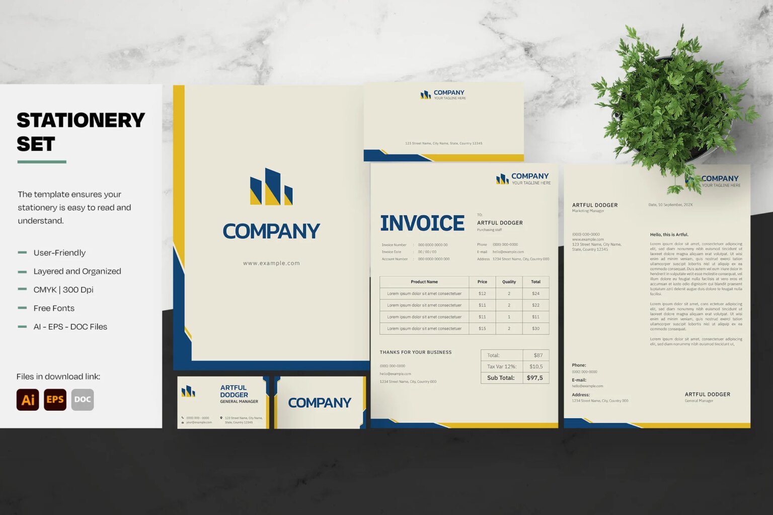 100+ Modern Stationery Templates 2025 | Design Shack