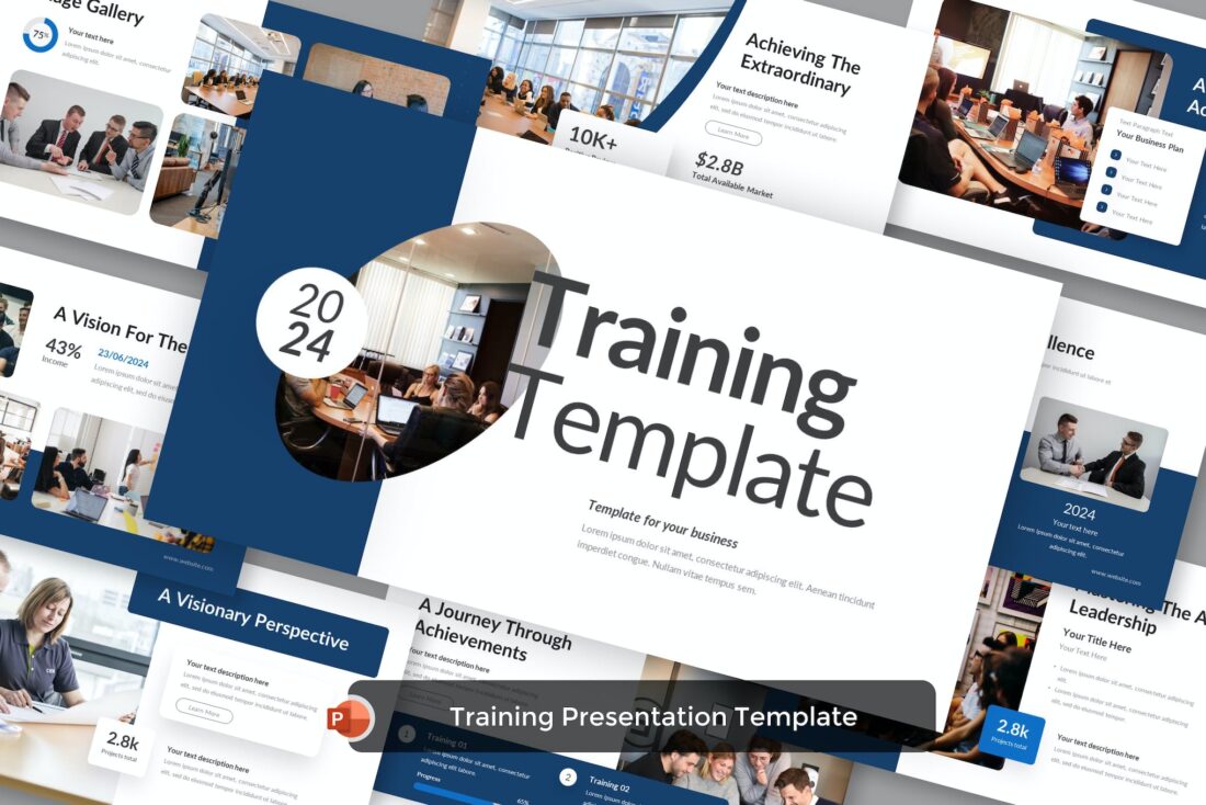 30+ Best Training & eLearning PowerPoint Templates (Education PPTs ...