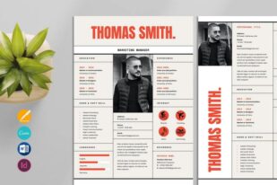 25+ Best Canva Resume & CV Templates | Design Shack