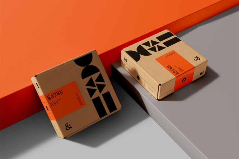 25+ Best Cardboard Box Mockups (Free & Pro) | Design Shack