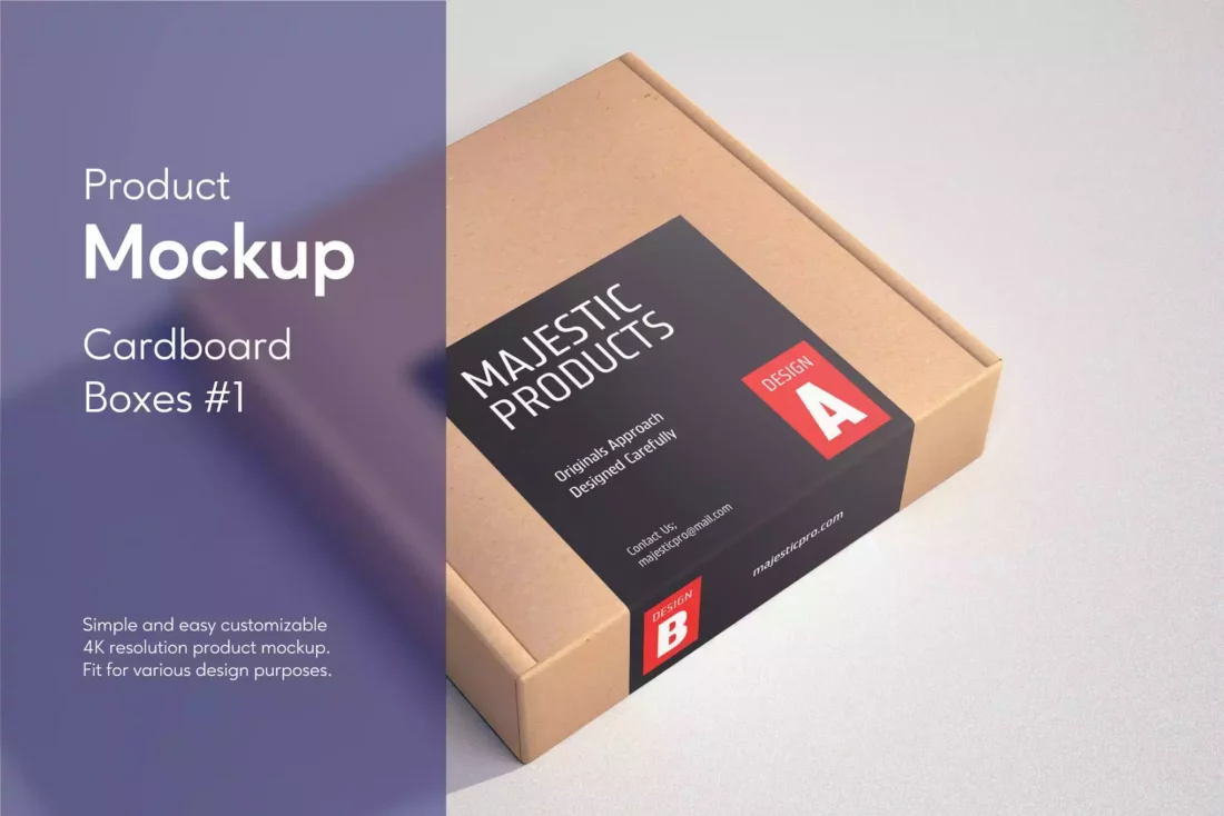 Cardboard Box Simple Design