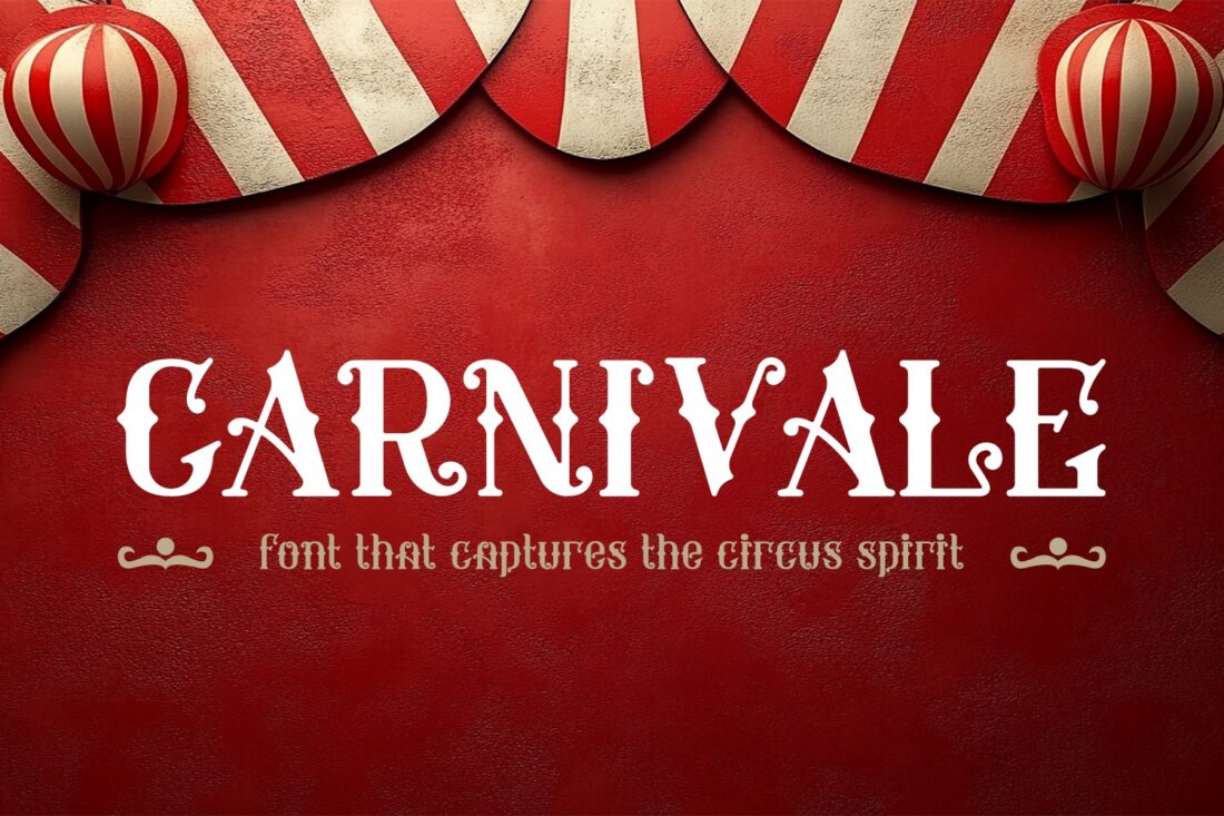 20+ Best Carnival Fonts (Free & Pro) | Design Shack